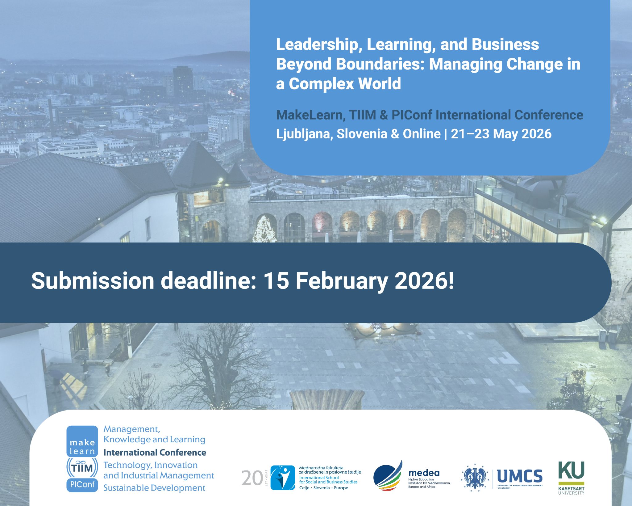 Call for Papers: Submit by 15 February 2026 - Makelearn Conference 2026